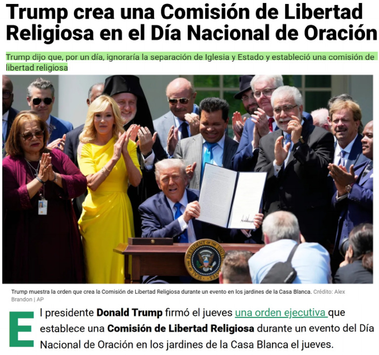 Ley Dominical 1 Mayo 2025 | PDF | Donald Trump | Gobierno americano