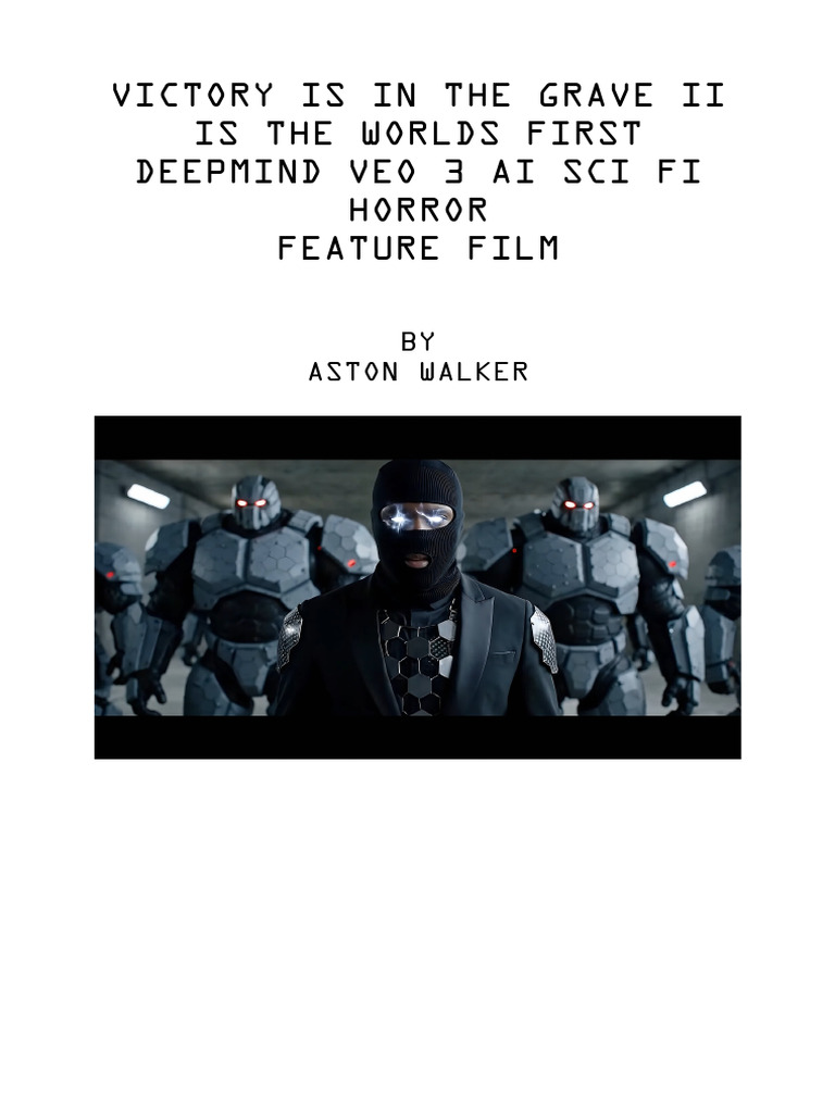 Victory Is in The Grave Ii Is The Worlds First Deepmind Veo 3 Ai Sci Fi ...