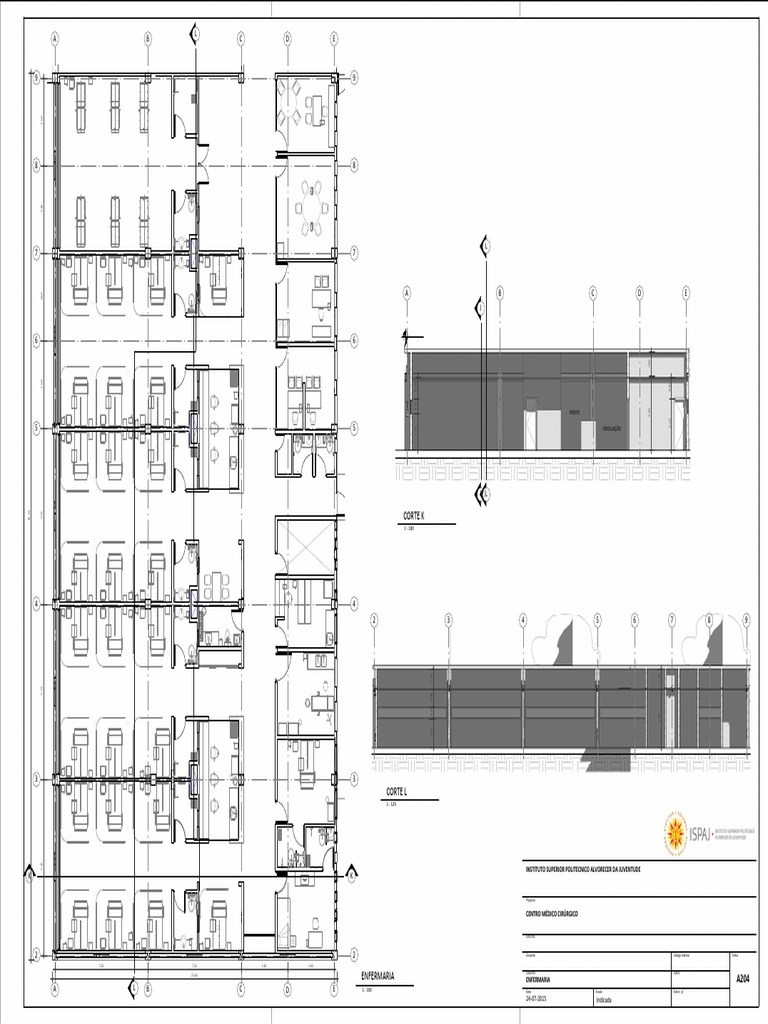 Layout de Enfermaria e Espaços Médicos | PDF
