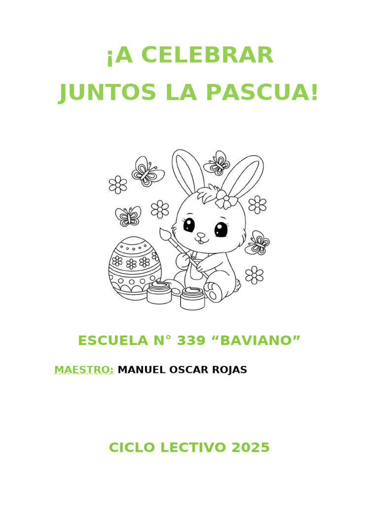 A Celebrar Juntos La Pascua_071915 | PDF | Pascua de Resurrección ...