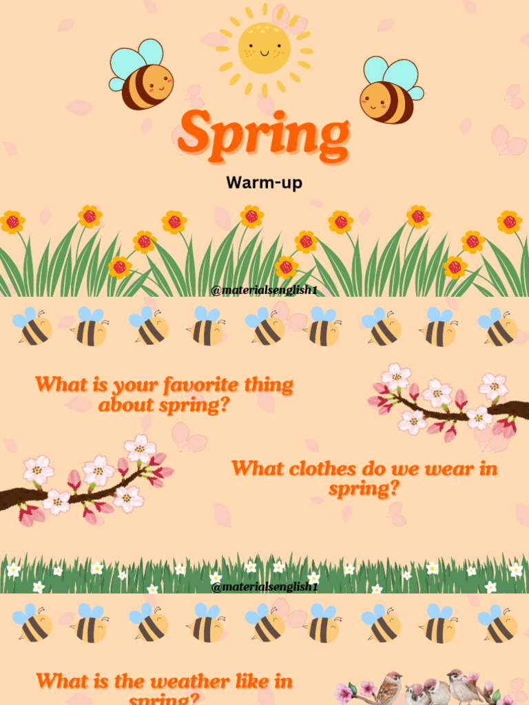 Spring, Warm-Up | PDF