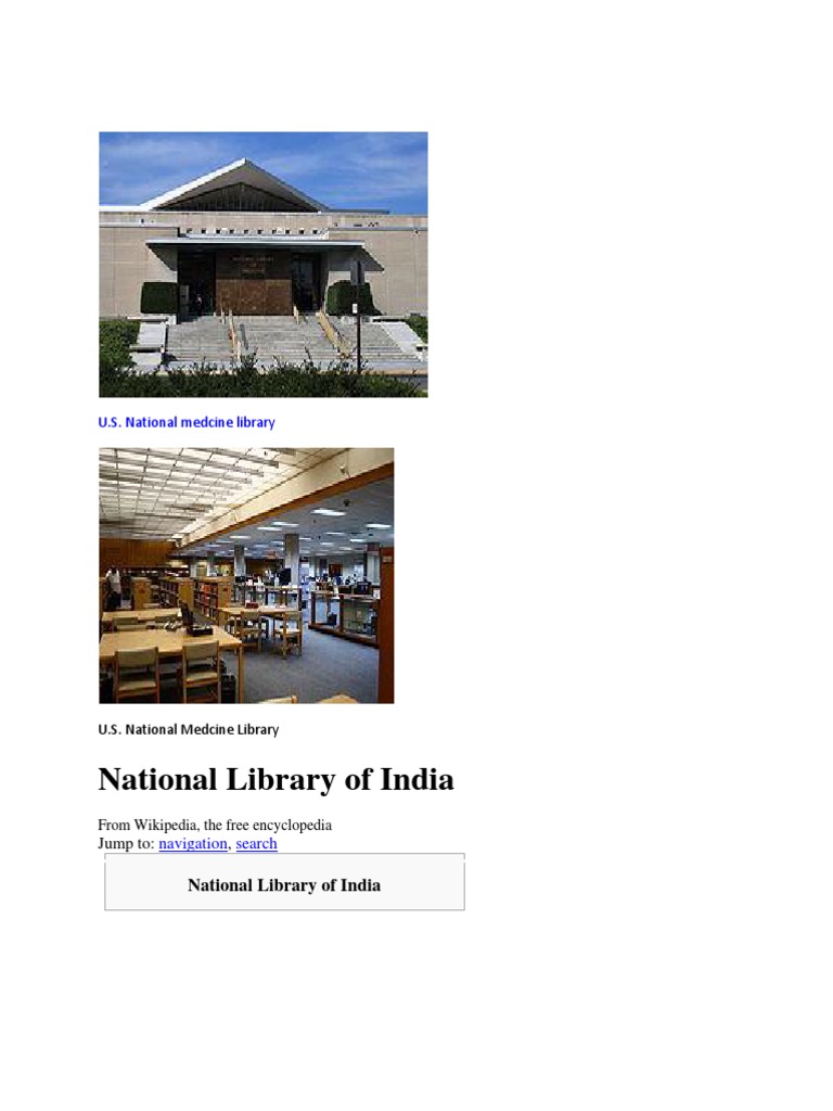 National Library of India | PDF | Kolkata | Languages Of Asia