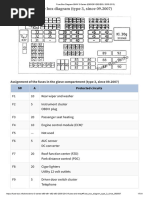 BMW E36 Fuse and Relay Locations Guide | PDF | Headlamp | Fuse (Electrical)