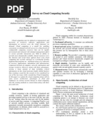 Cloud Computing Audit Program - Final | PDF | Cloud Computing | Computing