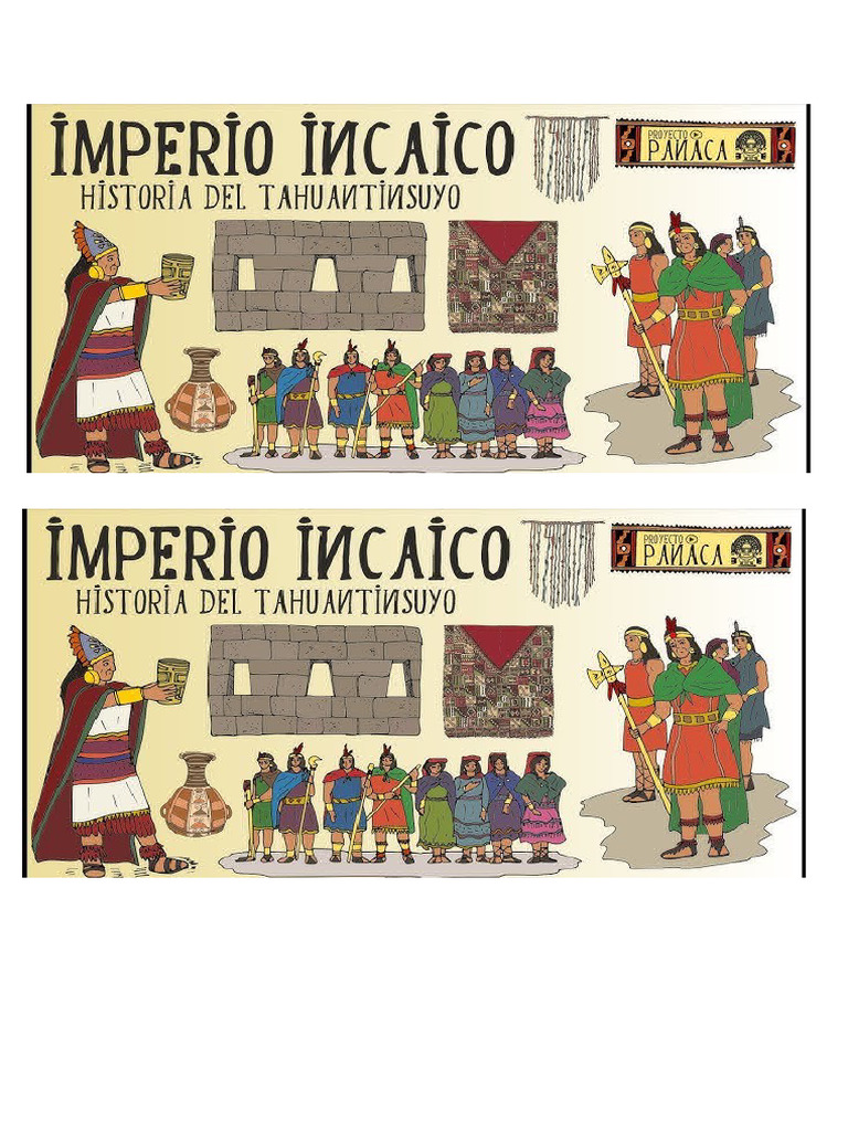 Fichas El Imperio Incaico | PDF
