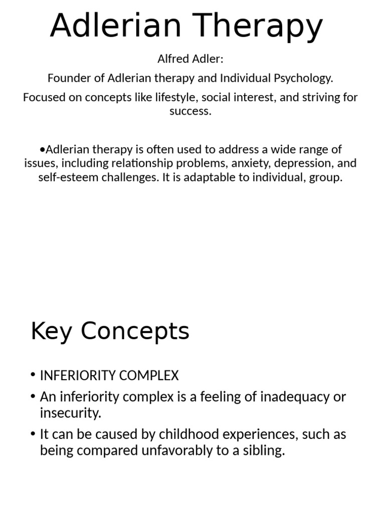 Adlerian Therap-WPS Office | PDF