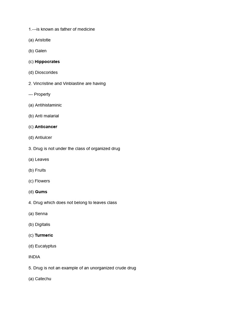 Pharmaco G Nosy | PDF