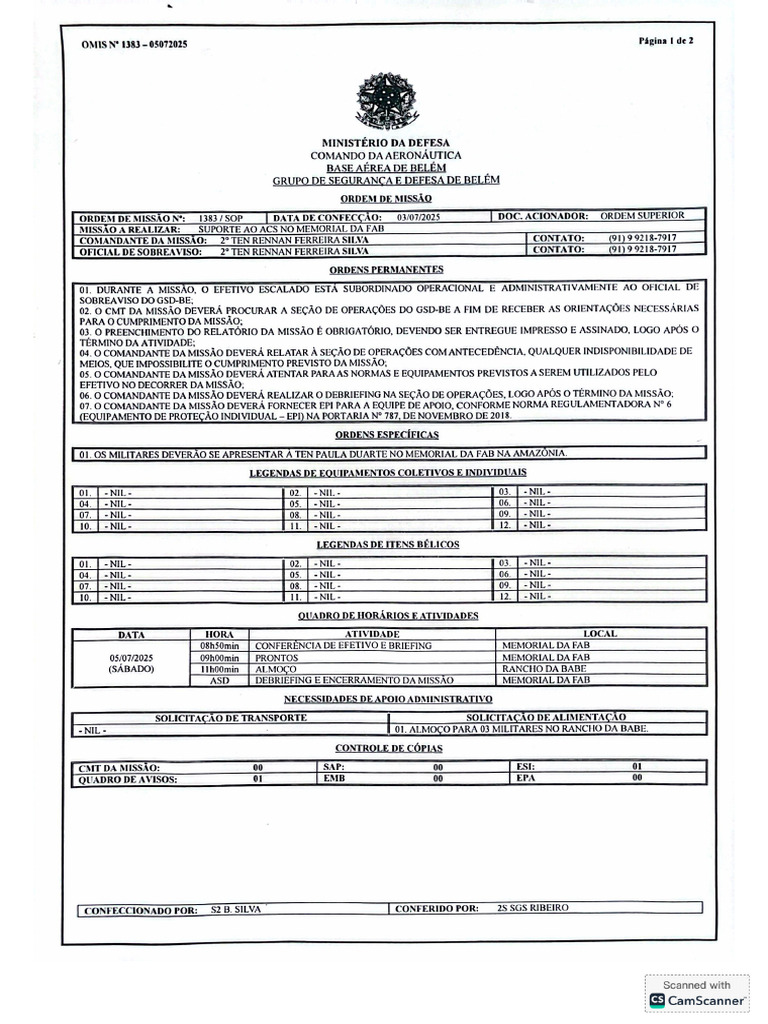 Omis 1383 - Suporte Ao Acs No Memorial D | PDF