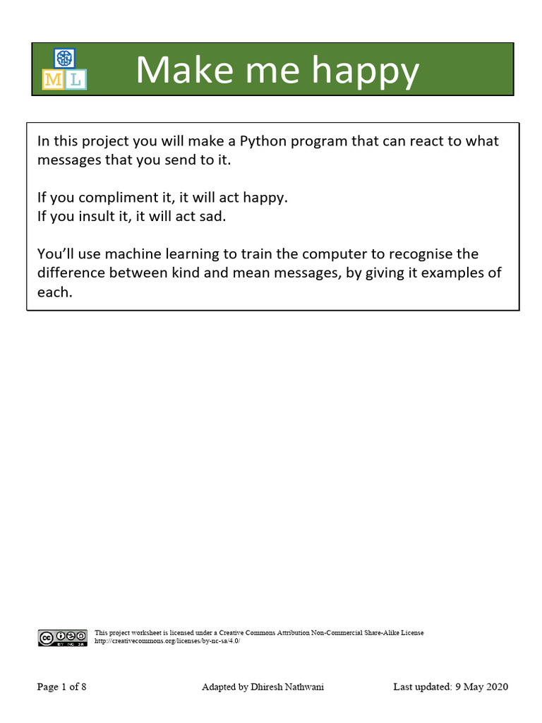 Python Sentiment Analysis Project | PDF | Computing