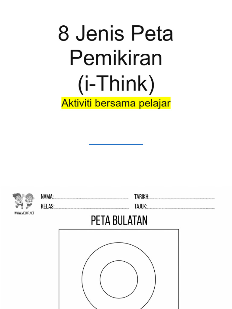 8 Jenis Peta Pemikiran Aktiviti Bersama Pelajar | PDF