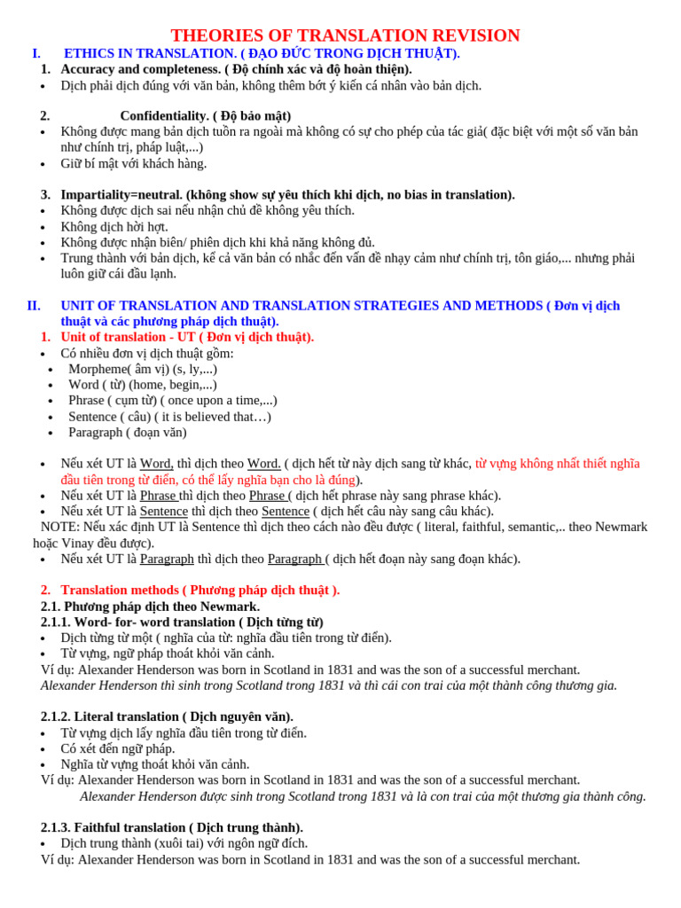 Theories of Translation Revision | PDF