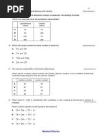 Cambridge IGCSE ™: Physics 0625/43 | PDF | Density | Question