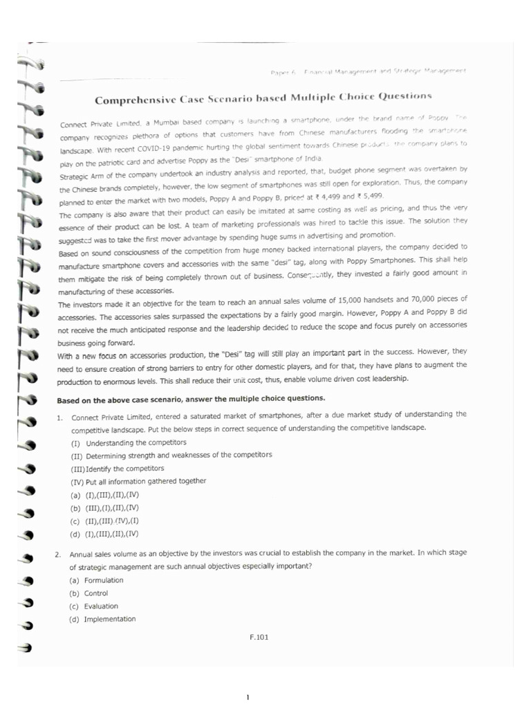 case study sm 1 | PDF
