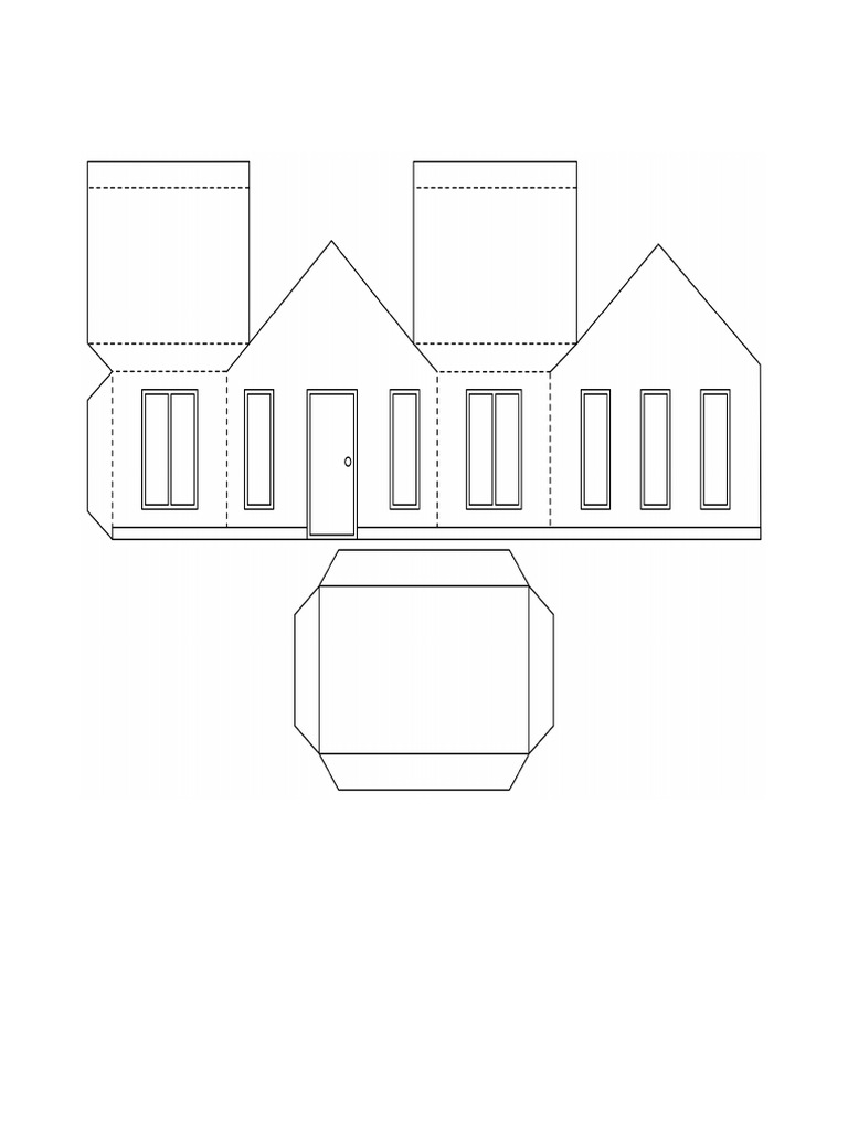 Free Printable Paper House 120273.Png | PDF