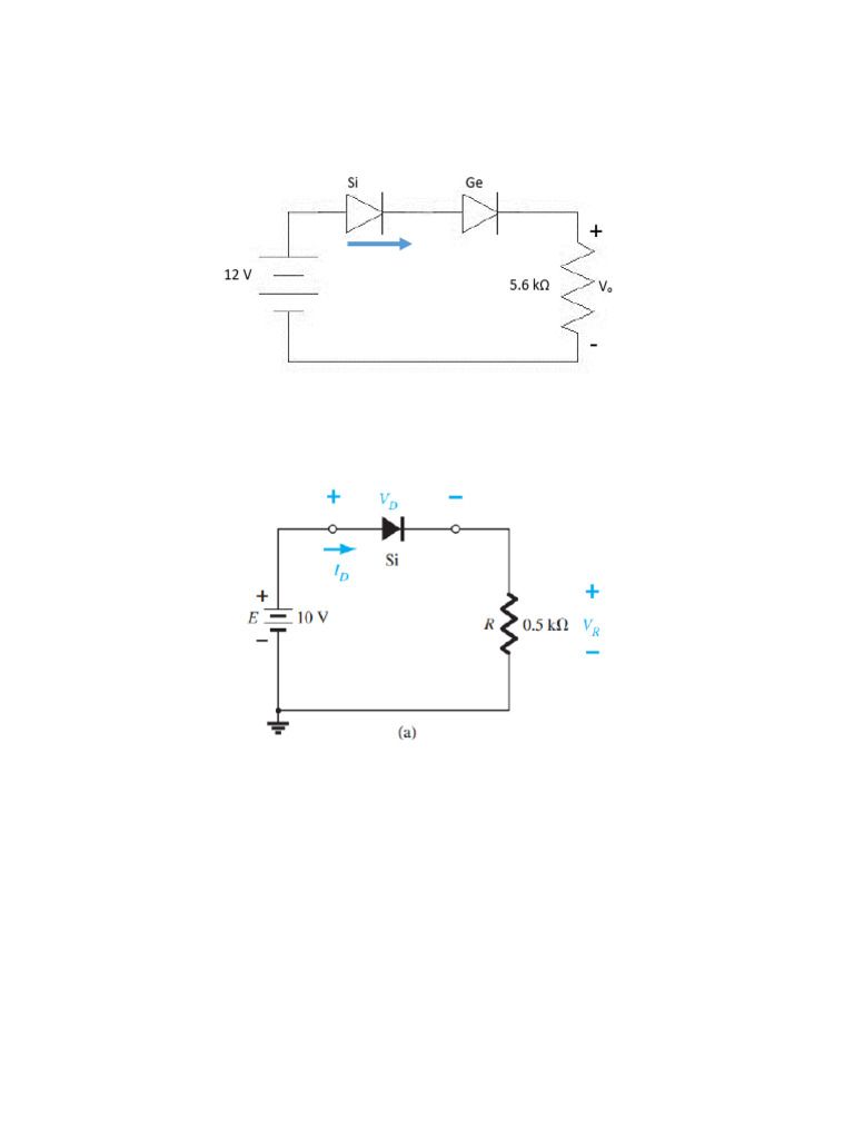 Exercise on Chap 2_diode Circuit (3) | PDF | Electrical Circuits | Electrical Engineering