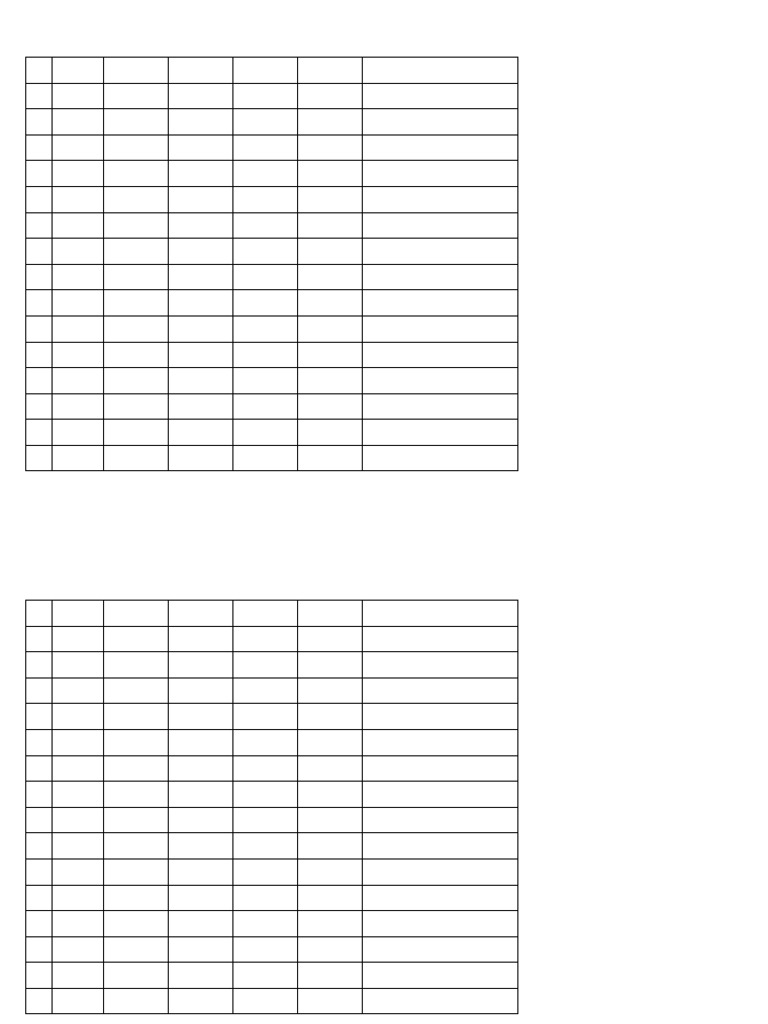30-Day Trading Schedule Tracker | PDF