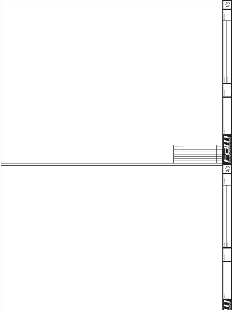 FAM - Prancha A0 - MODELO | PDF