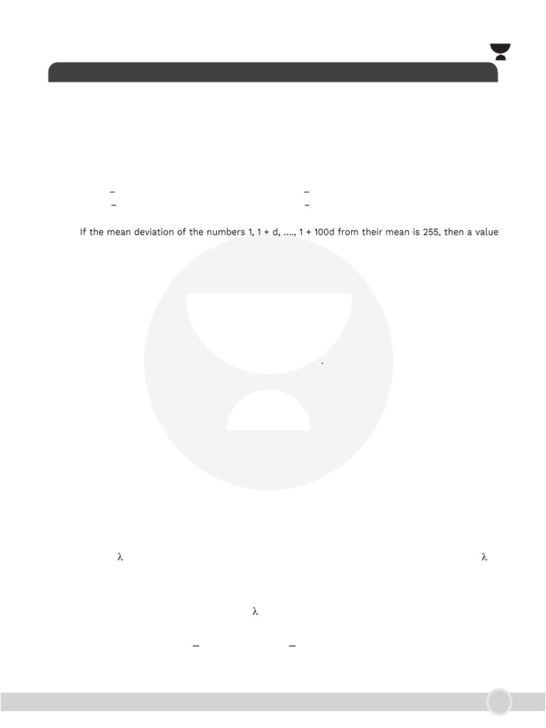 Mathematics Statistics 1 | PDF | Standard Deviation | Variance