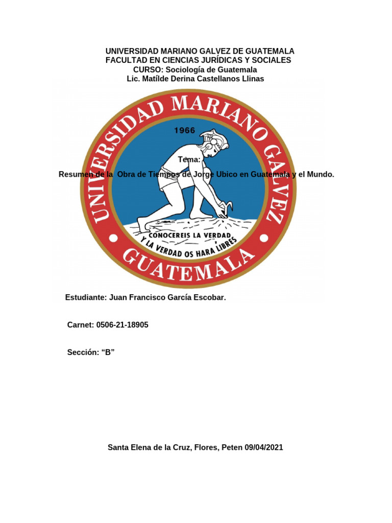 Legado de Jorge Ubico en Guatemala | PDF | Guatemala | nazismo