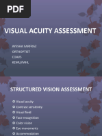 Visual Acuity Conversion Chart | PDF | Visual Acuity | Experimental ...