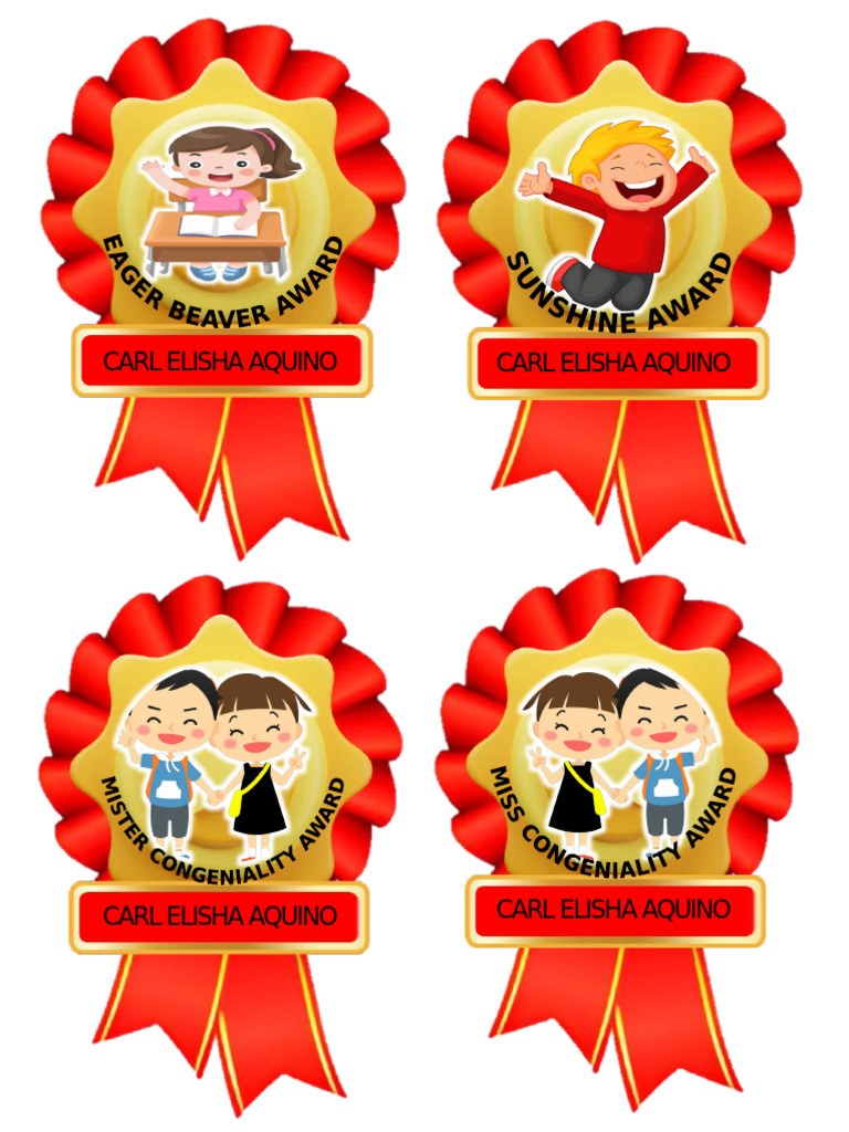 Character Traits Award 2024-2025 | PDF