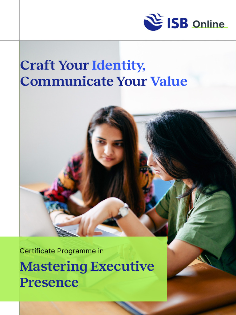Mastering Executive Presence Program | PDF | Decision Making | Learning