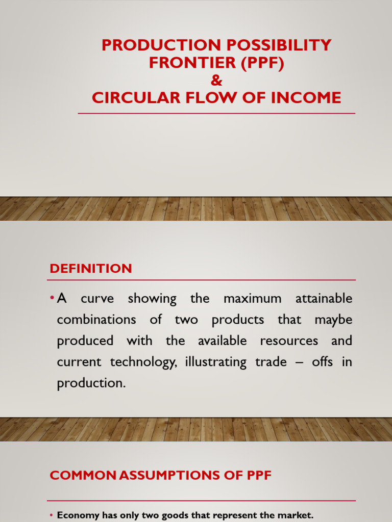 PPF Circular Flow | PDF