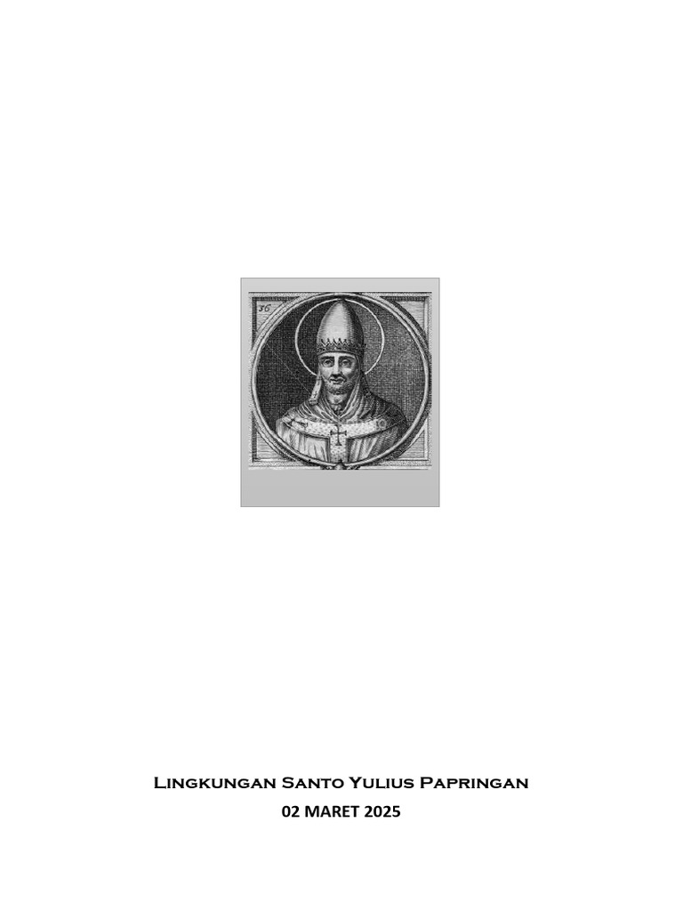 Ziarah dan Rekreasi Umat Yulius 2025 | PDF
