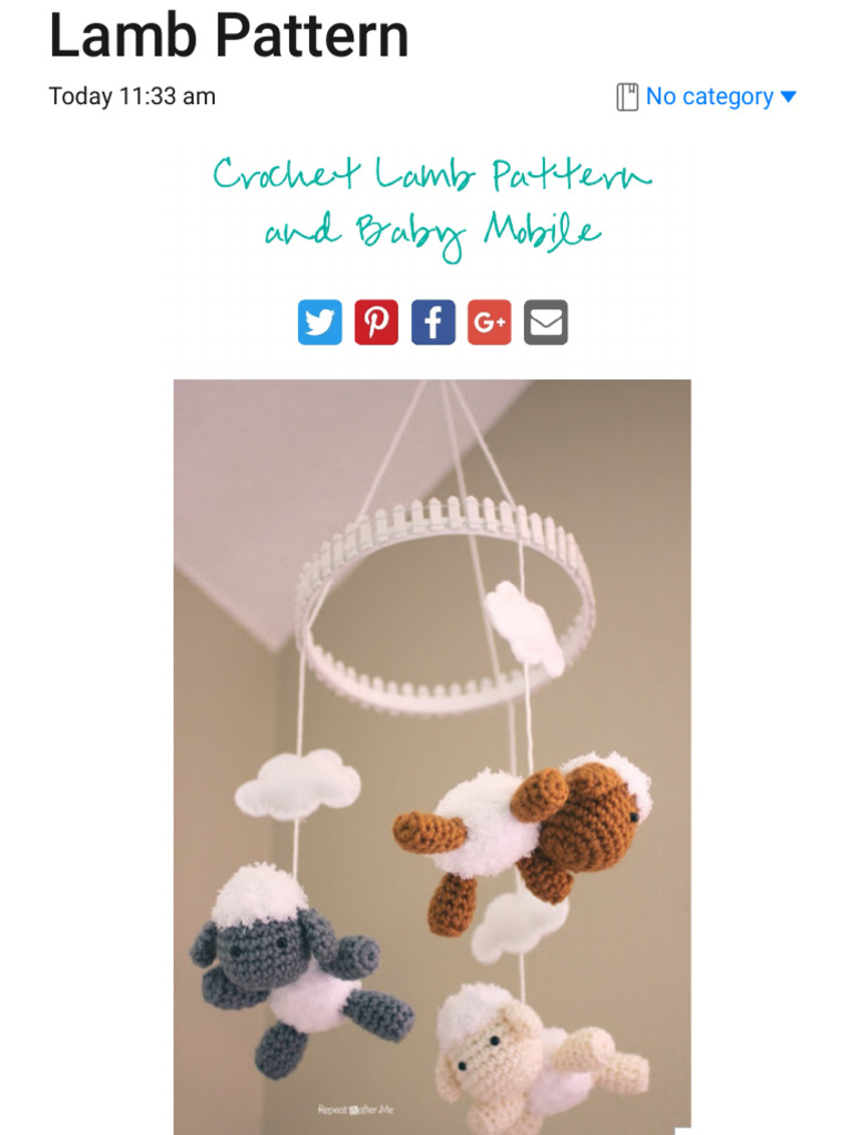Lamb Pattern | PDF