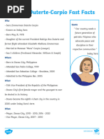 Sara Duterte: Biography and Education | PDF | Rodrigo Duterte | Government