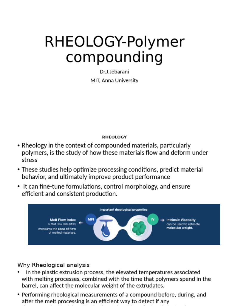 Polymer Rheology and Intrinsic Viscosity | PDF | Viscosity | Polymers