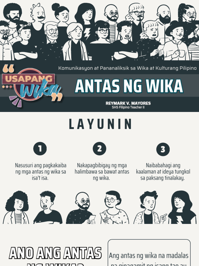 ANTAS-NG-WIKA (Komunikasyon at Pananaliksik sa wika | PDF