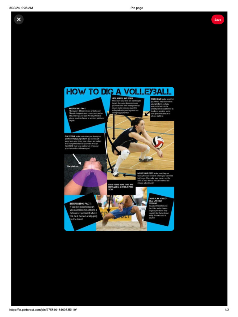 Volleyball Dig | PDF