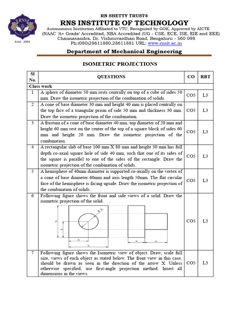 Isometric Projections | PDF | Sphere | Polytopes
