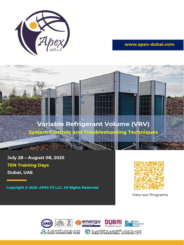 IC - 32 Variable Refrigerant Volume (VRV) | PDF | Troubleshooting | System