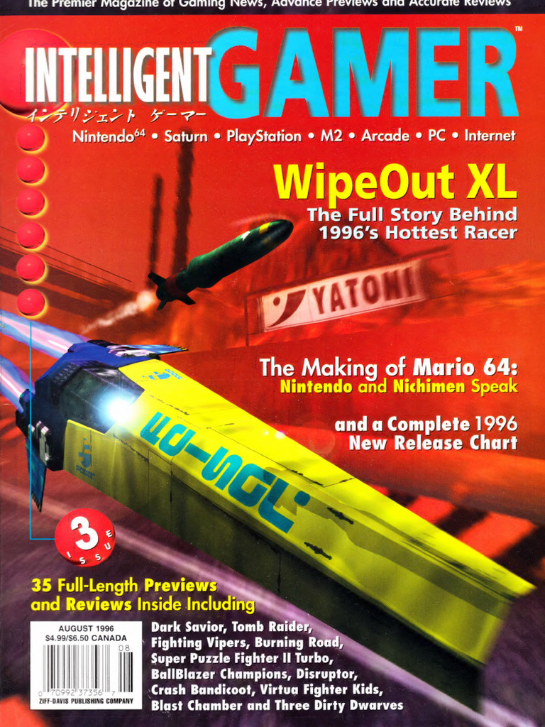 Intelligent Gamer 1996-08 | PDF | Nintendo | Video Games