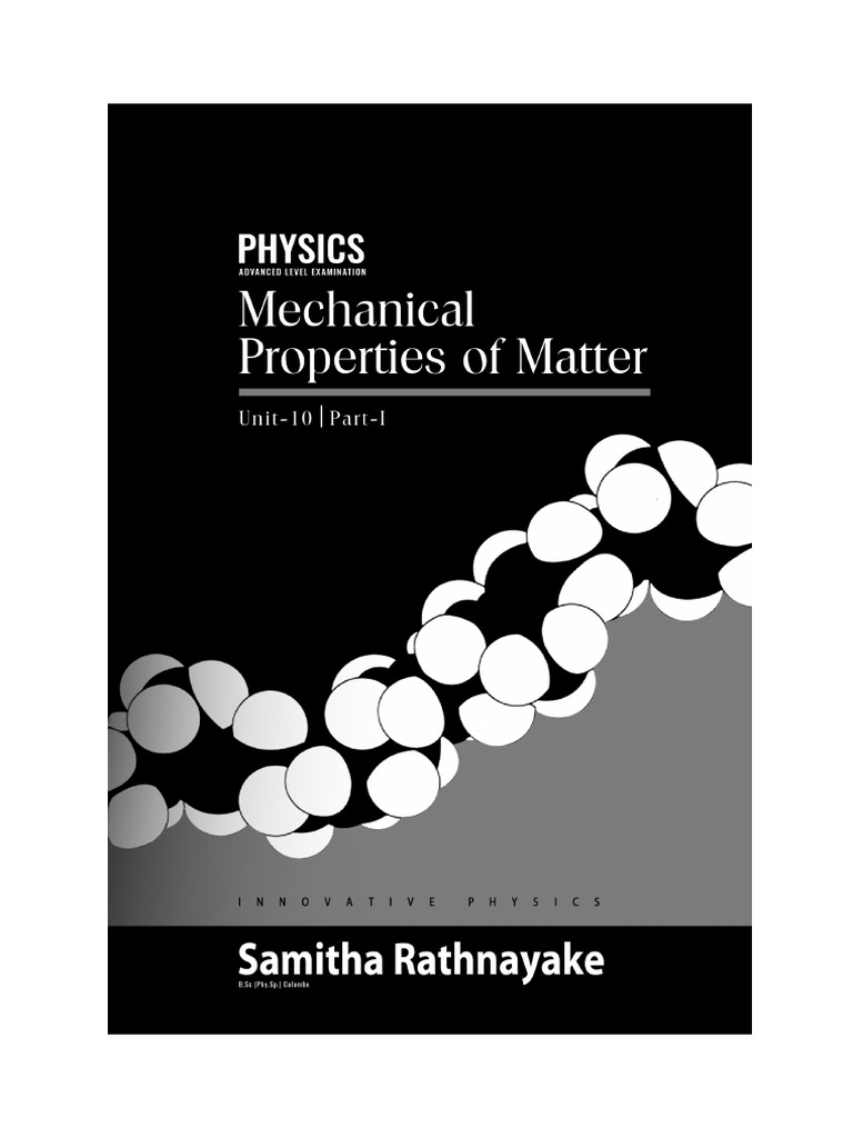 Understanding Elasticity in Physics | PDF | Stress (Mechanics) | Physics