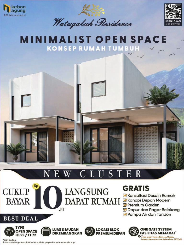 Brosur PDF Type 55 Open Space | PDF