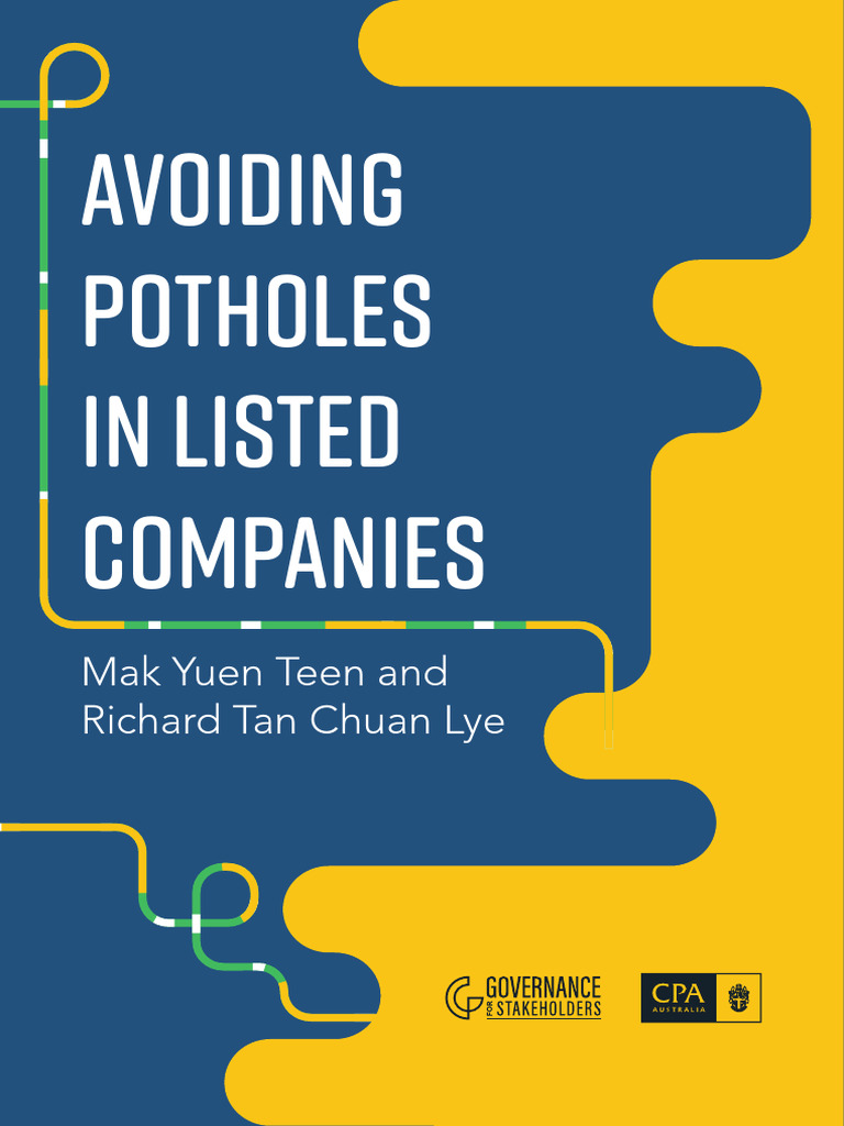Avoiding Potholes in Listed Companies | PDF | Corporate Governance ...