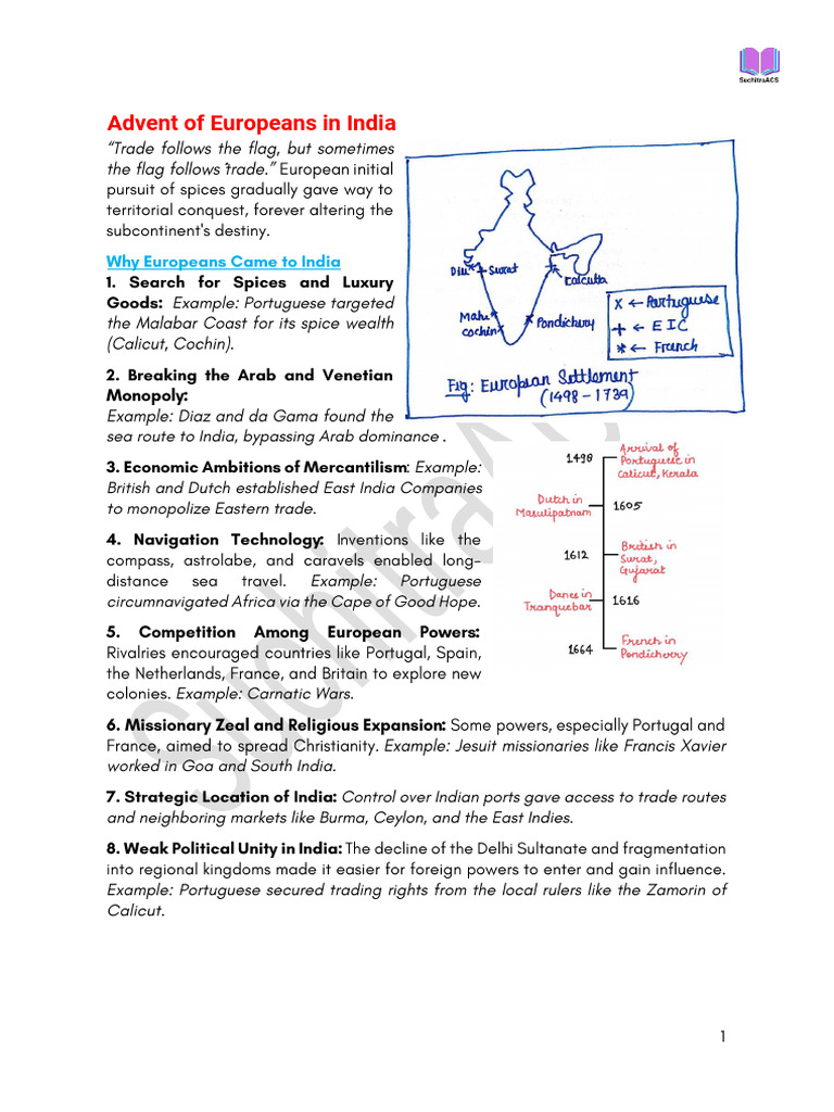 (SuchitraACS) Modern History Mains Notes - Sample Material of MMP+ ...