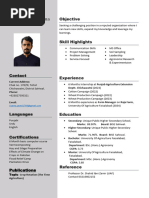 Sunil Resume 1 | PDF | Career & Growth
