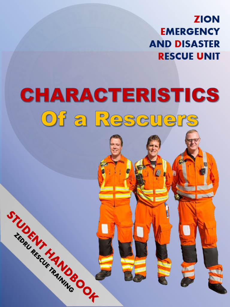 Rescuer Training and Operations Guide | PDF | Safety | Occupational ...
