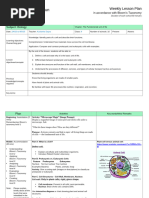 Grade 7 Detailed Lesson Plan on Cells | PDF | Endoplasmic Reticulum ...