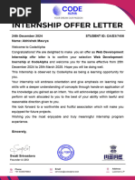 ShadowFox Internship Program | PDF