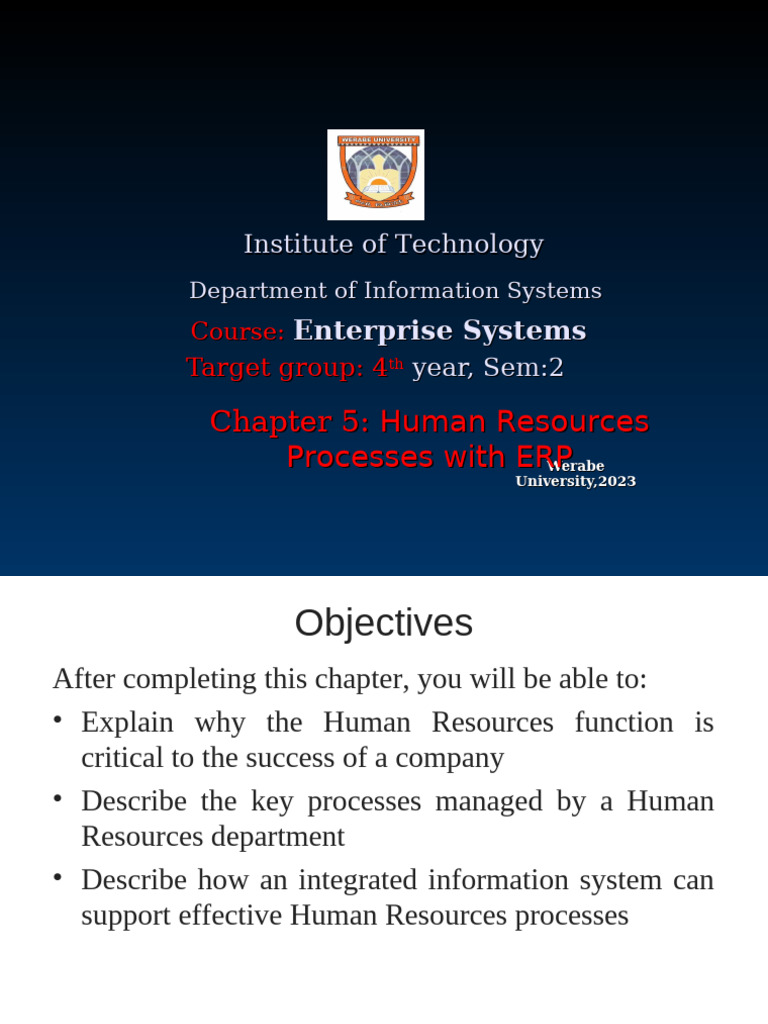 Enterprise Chapter 5 | PDF | Human Resource Management | Human Resources