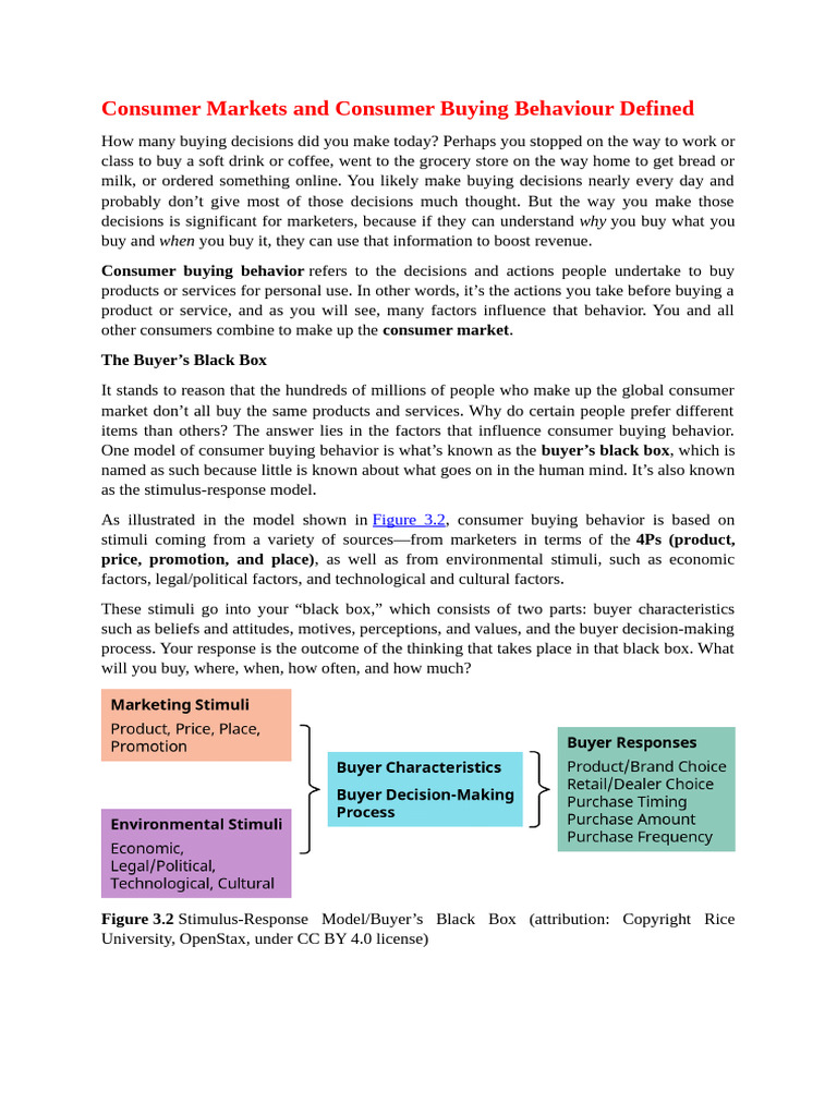 3._Consumer_Decision_Making_Process | PDF | Behavior | Perception