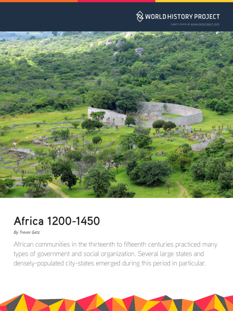 WHP-AP 1-4-1 Read - Africa 1200 - 1450 | PDF | Africa