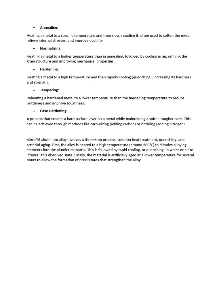 Heat Treating Metals | PDF