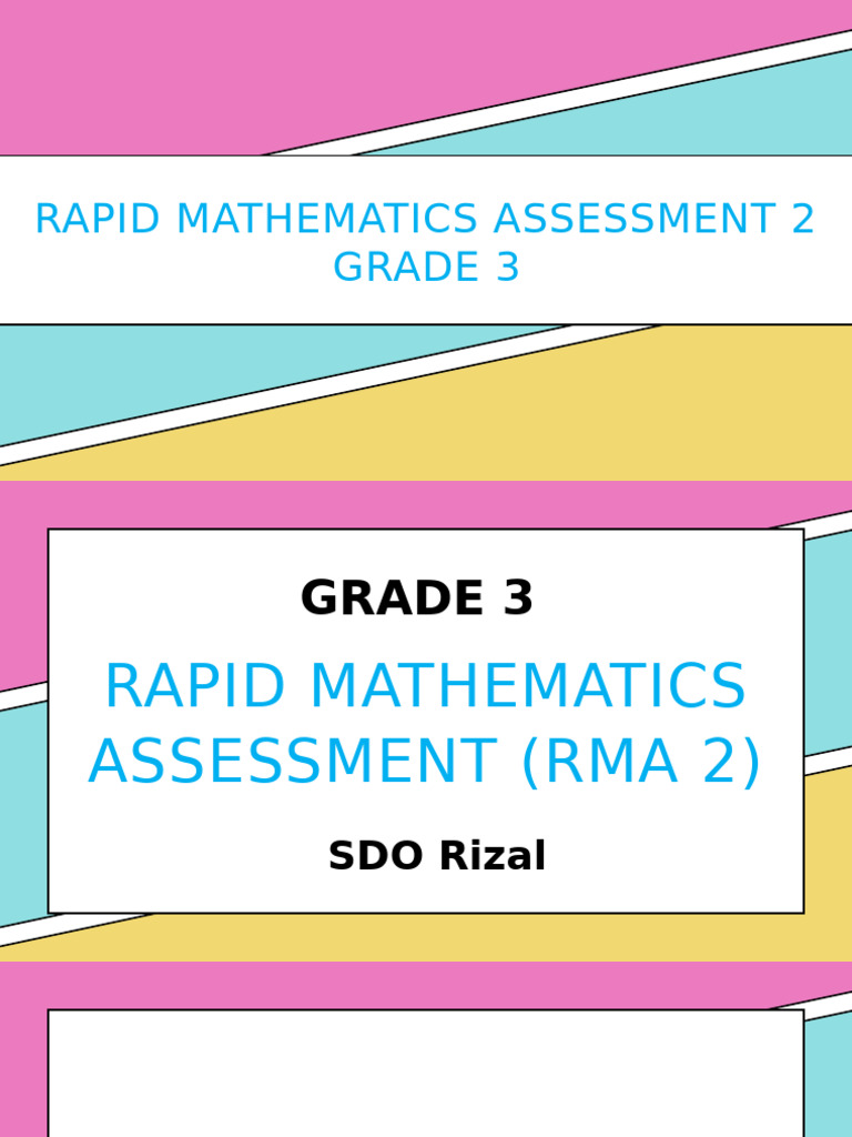 Grade 3 Rapid Math Assessment Tasks | PDF