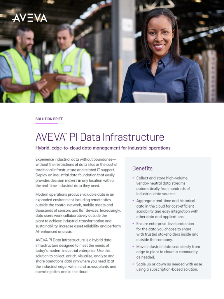 SolutionBrief AVEVA PI Data Infrastructure - Pdf.coredownload - Inline ...